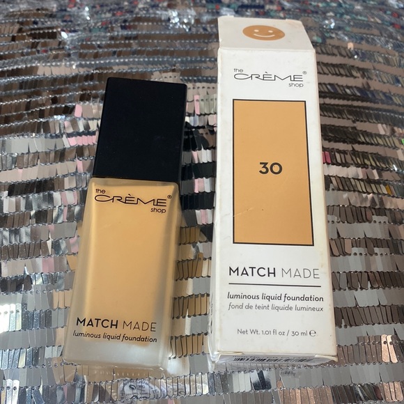 The Creme Shop | Makeup | The Creme Shop Match Made Liquid Foundation ...